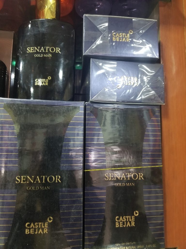 Senator Gold Man Perfume Castle Bejar - Creams